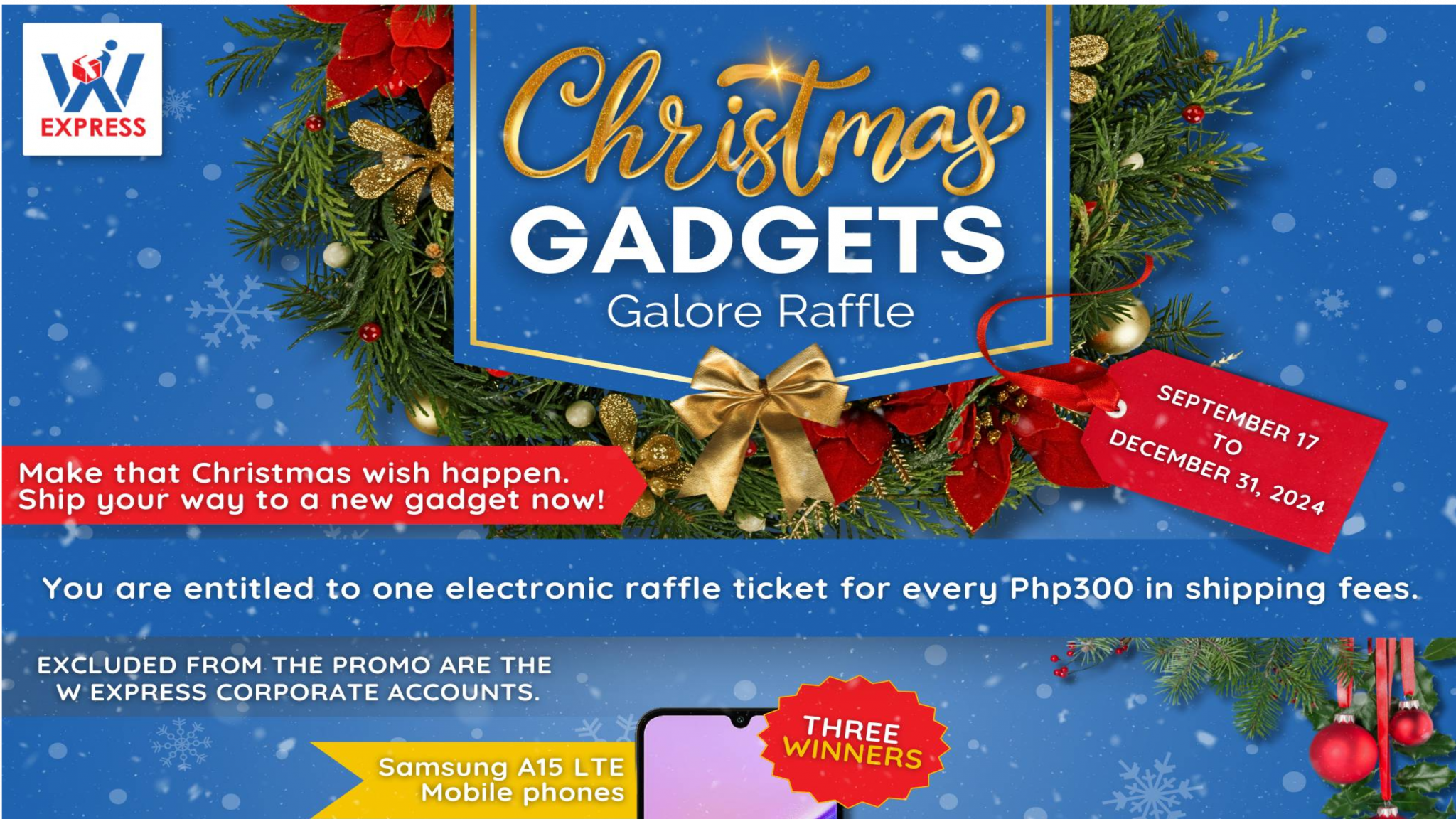 Christmas Gadget Raffle | WExpress