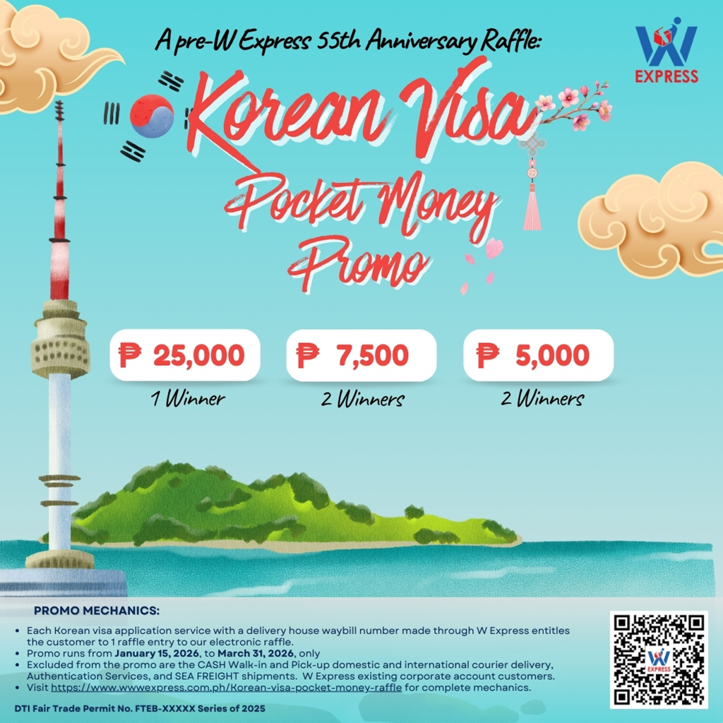 Korean Visa Pocket Money Promo! | WExpress